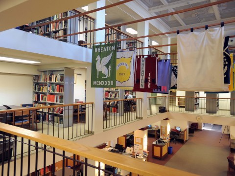 Wallace Library | Map | Wheaton College | Massachusetts